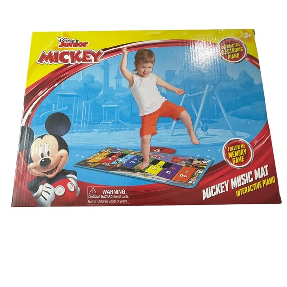 Disney | Toys | Disney Junior Mickey Music Mat Interactive Piano For ...